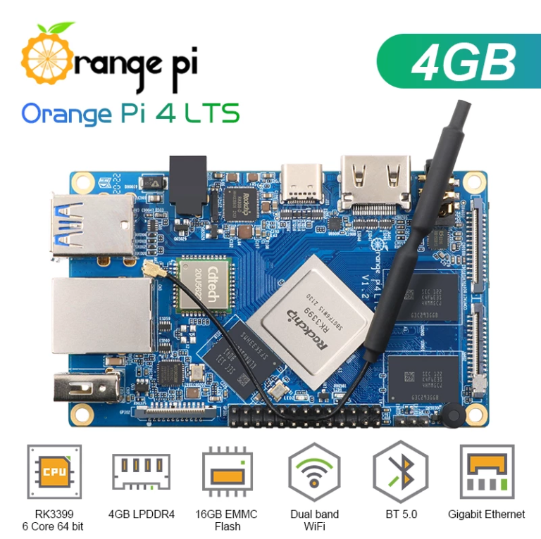 Orange Pi 5 Plus 32GB - OrangePi.net - Distributor of Orange Pi
